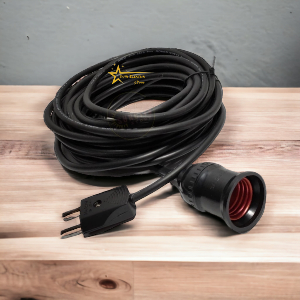 Jual Fitting Lampu Gantung Set E27 + Panjang Kabel 1/2/3/4/5/6/7/8/9/10 ...