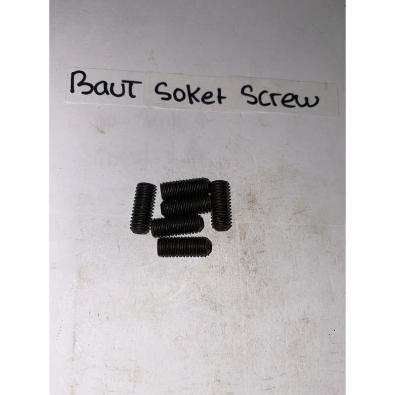 Jual baut tanam / baut soket screw 6x15 | Shopee Indonesia