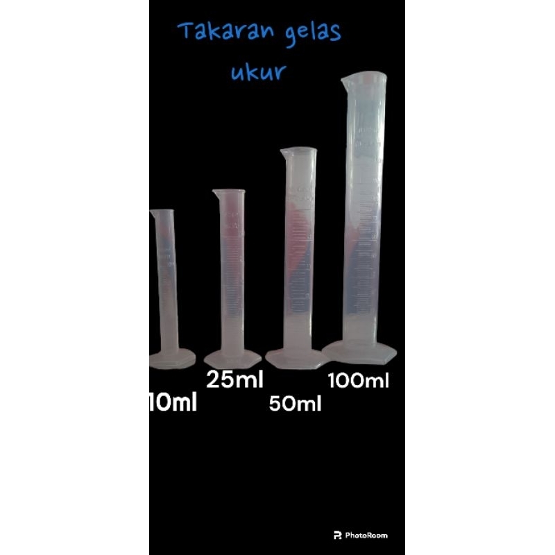 Jual gelas ukur semua ukuran/gelas takar/alat ukur plastik | Shopee ...