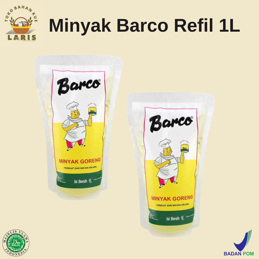 Jual Minyak Barco Refill 1L | Shopee Indonesia