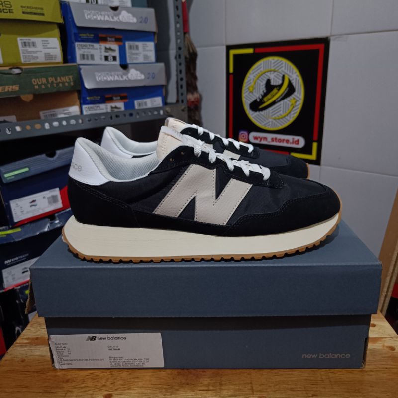 Jual New Balance Classic / Casual 237 Black / Navy | Shopee Indonesia