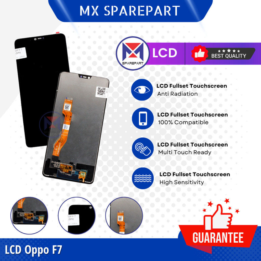 Jual LCD Oppo F7 Fullset Touchscreen | Shopee Indonesia