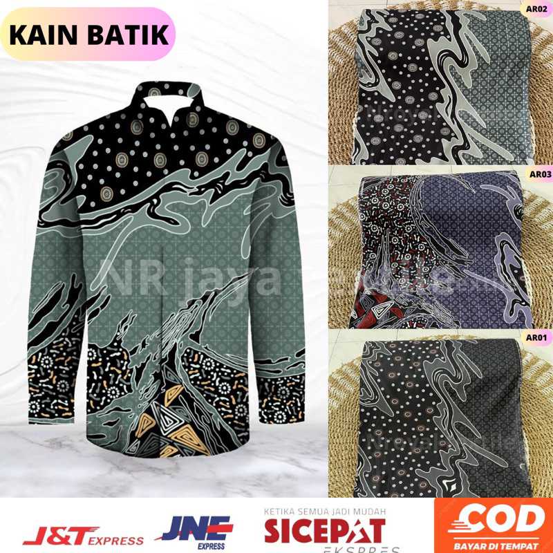 Jual kain batik katun sultan AR 40s premium meteran | Shopee Indonesia