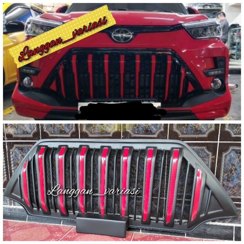 Jual Grill Toyota Raize Tahun 2021 2022 model Prado Grill raize Apollo ...