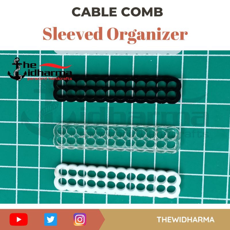 Jual Cable Comb Sleeved Organizer ATX PSU Sisir Perapih Kabel Pin 4, 6 ...