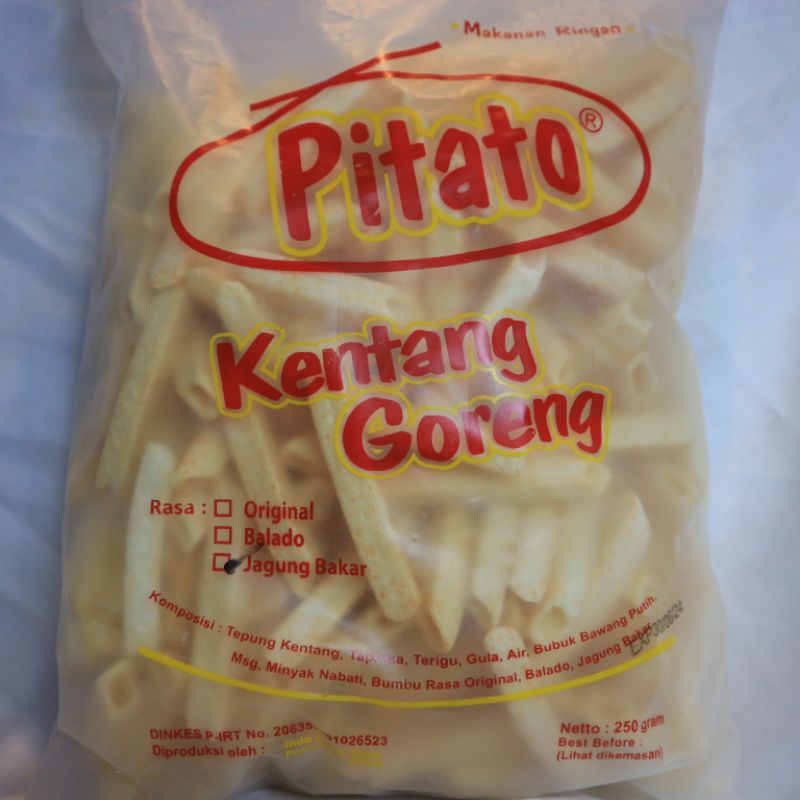 Jual PITATO KENTANG GORENG 200gr | Shopee Indonesia