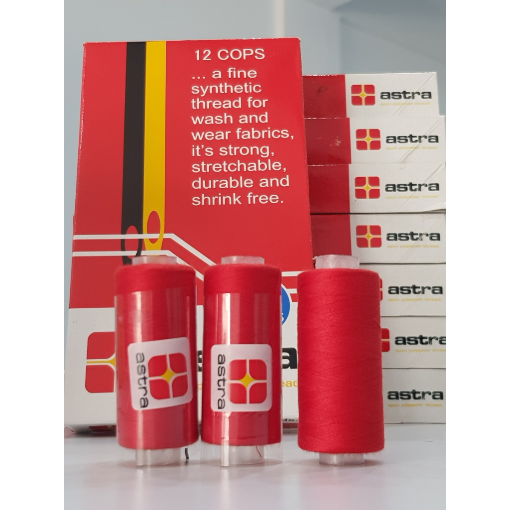 Jual BENANG JAHIT ASTRA - MERAH - KODE 00500 | Shopee Indonesia