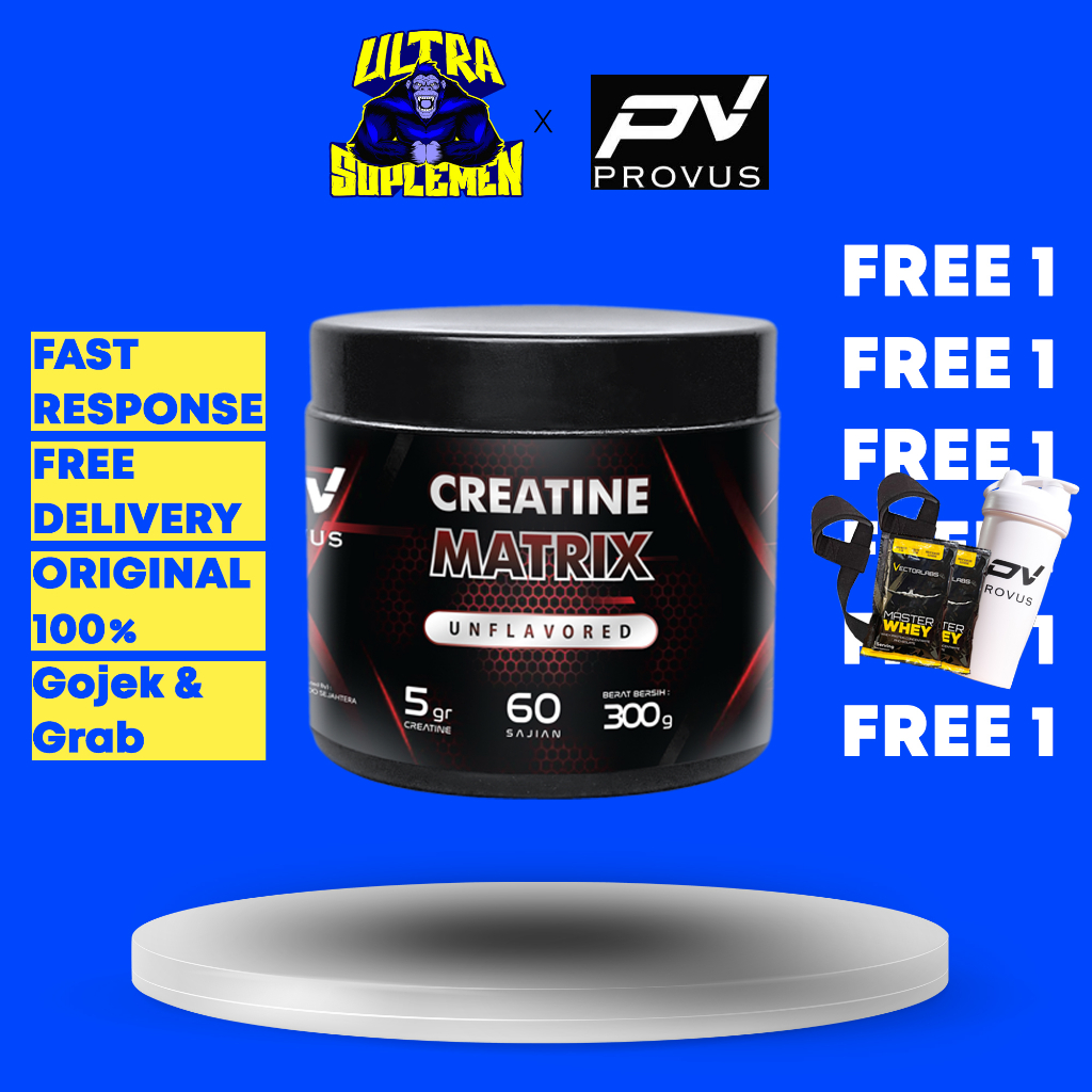 Jual PROVUS CREATINE MATRIX 300 GRAM | Shopee Indonesia