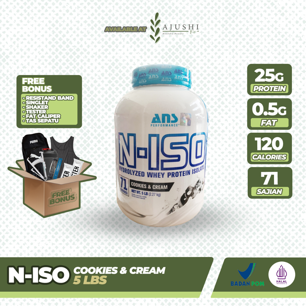 Jual ANS N-Iso 5 Lbs (Whey Protein Isolate) | Shopee Indonesia