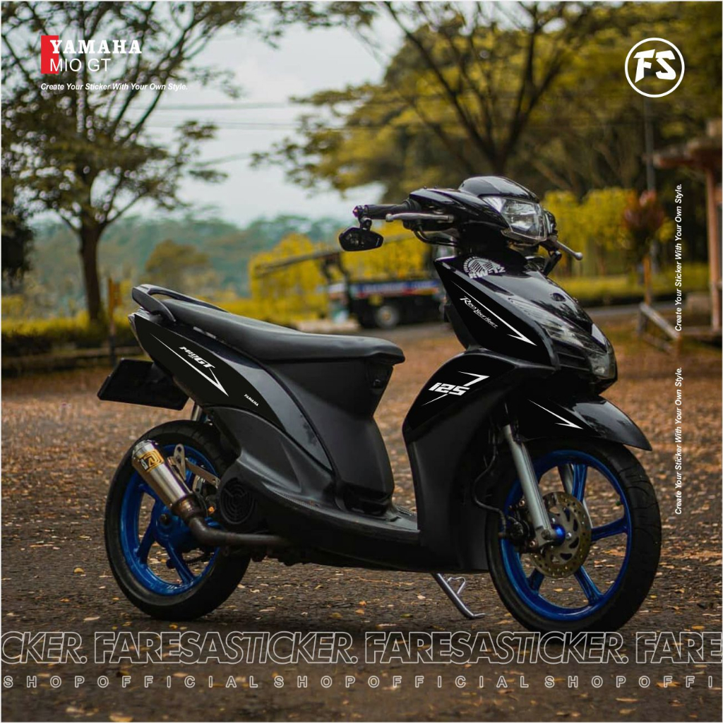 Jual G1 Striping YAMAHA MIO GT 125 | Sticker Printing (NonTransparan ...