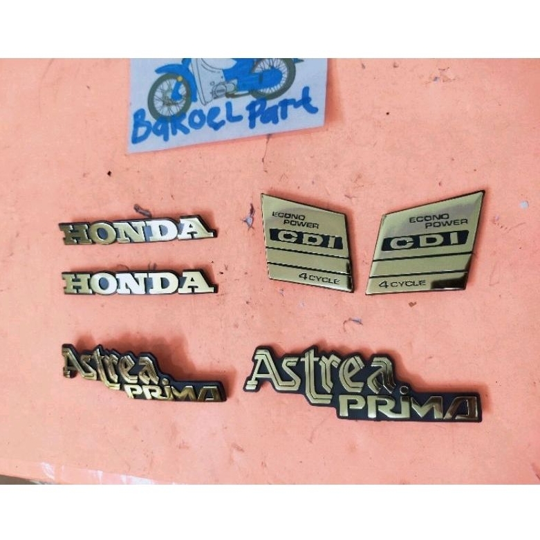 Jual emblem emblim logo simbul simbol tulisan honda econo power CDI ...