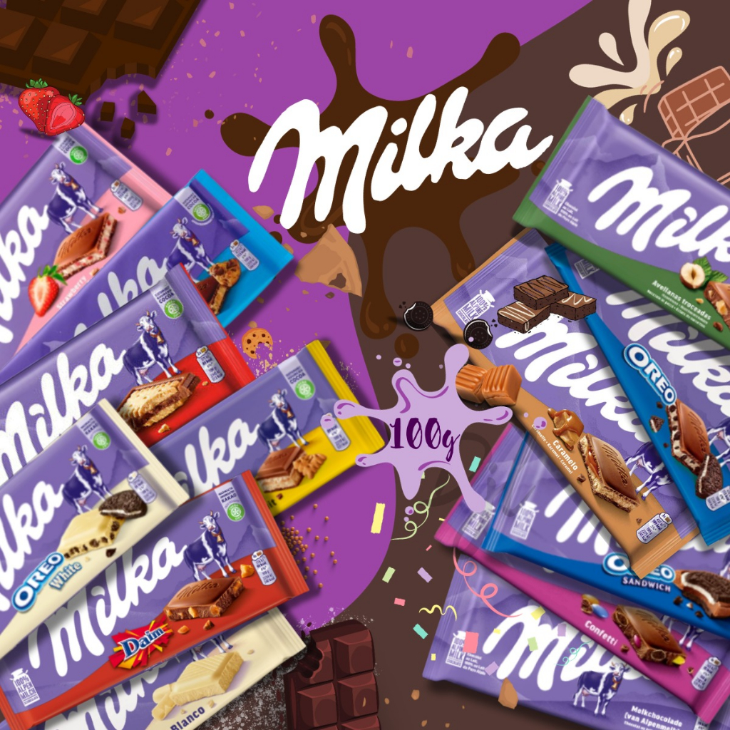 Jual Milka Alpine Milk Chocolate 1 Pcs Snack Cokelat Manis | Shopee Indonesia