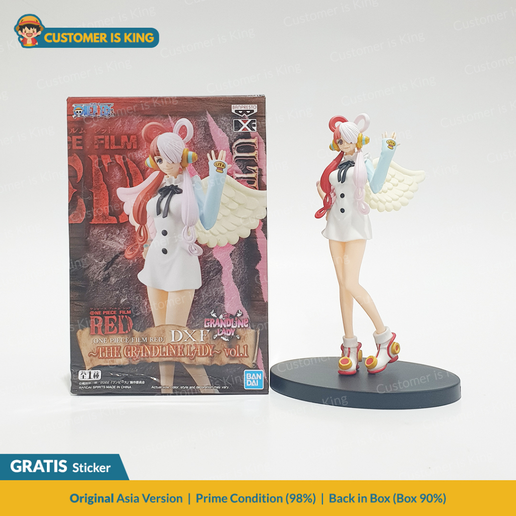 Jual GLL Uta Film RED DXF Grandline Lady Action Figure One Piece ...