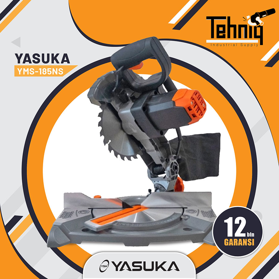 Jual Yasuka Yms-185Ns Mitter Saw 7 Inch Mesin Potong Kayu Non Sliding ...