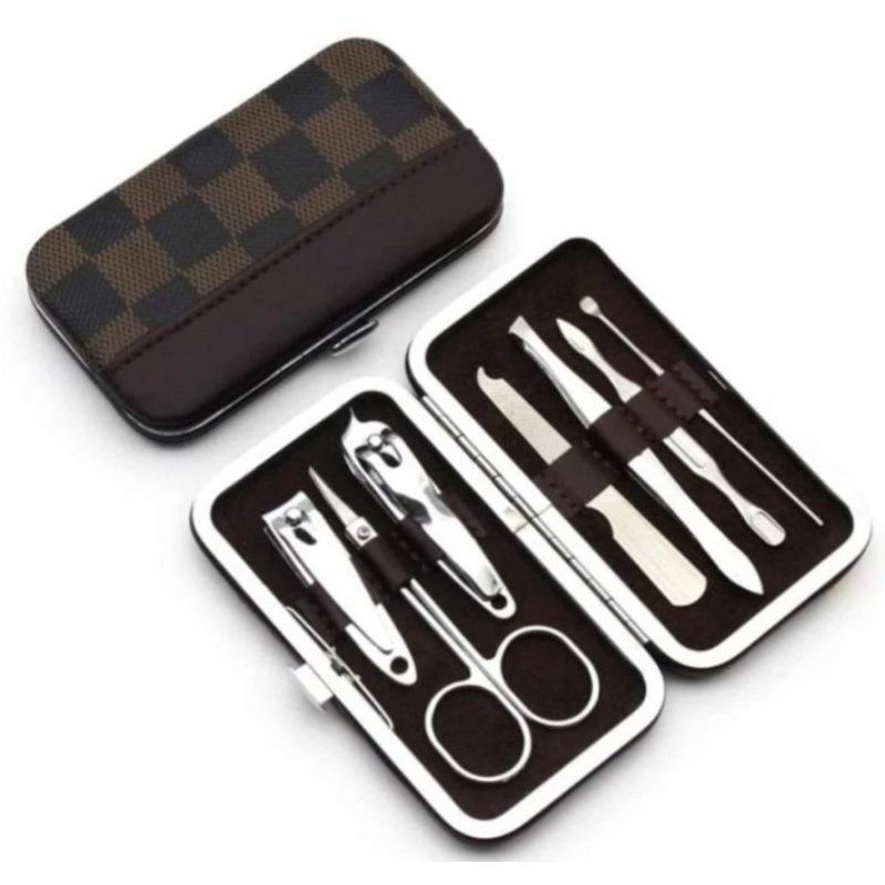 Jual Alat Padicure Manicure Set 7 in 1 Paket Lengkap Dompet Pembersih ...