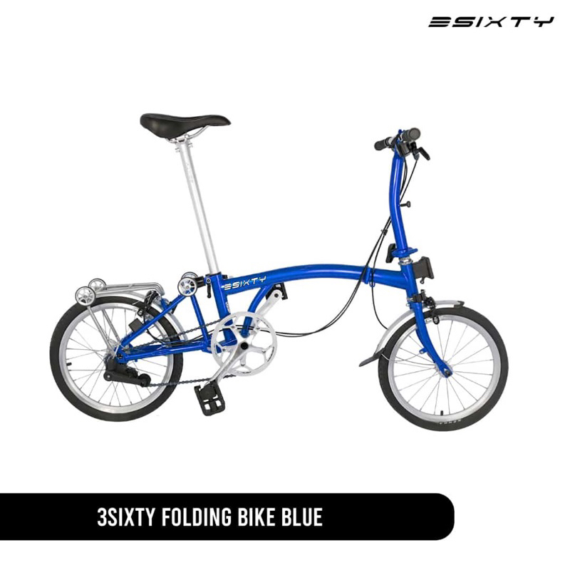 Jual sepeda lipat 3sixty 3 speed new not pikes 3sixty folding bike ...