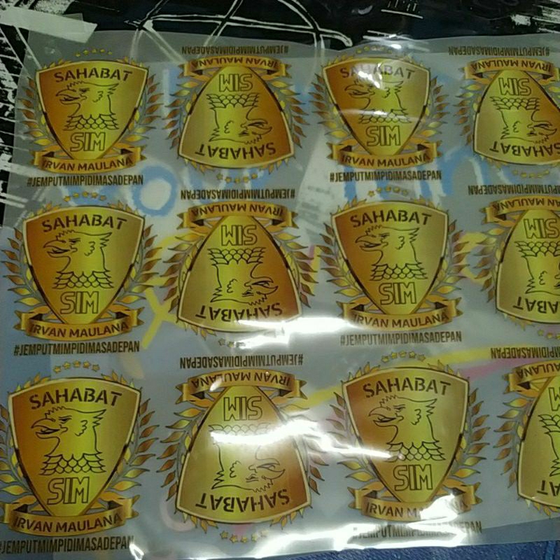Jual Stiker tempel A3 bisa desain sendiri gambar bebas | Shopee Indonesia