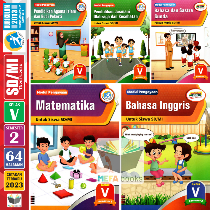 Jual LKS SD MI Kelas 5 Semester 2 & 1 Kurikulum 2013 CV Arya Duta | Shopee Indonesia