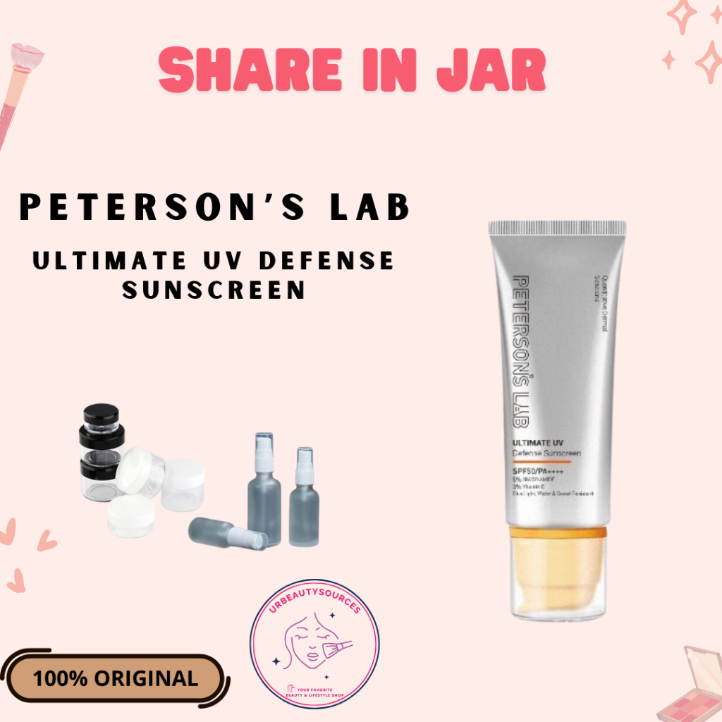 Jual SHARE IN JAR Peterson Lab's Ultimate UV Defense Sunscreen | Shopee ...