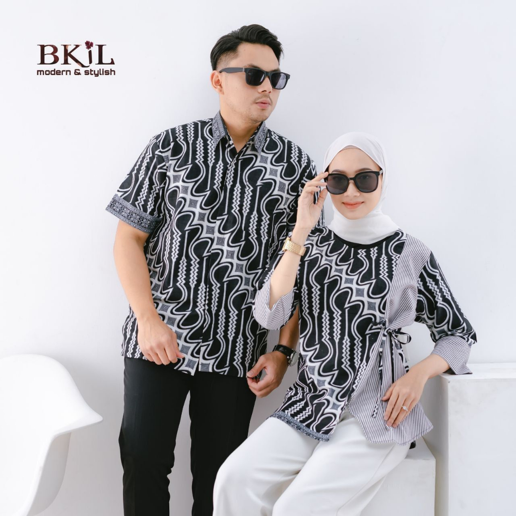 Jual Baju Batik Couple Pria Wanita Atasan Batik Kondangan Baju Batik ...