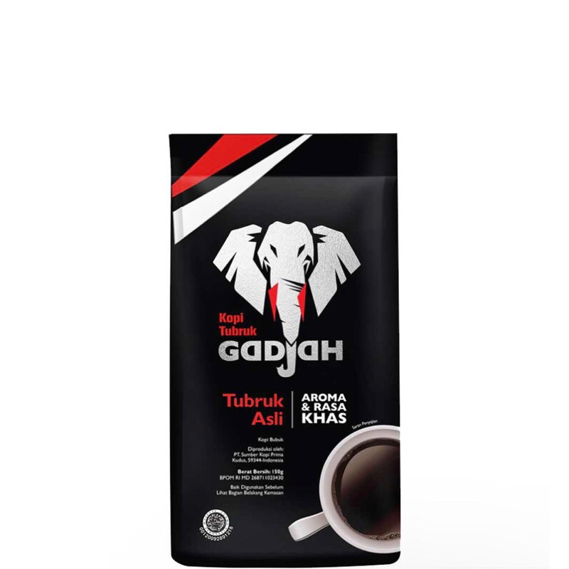 Jual Gadjah kopi tubruk Asli 138g | Shopee Indonesia