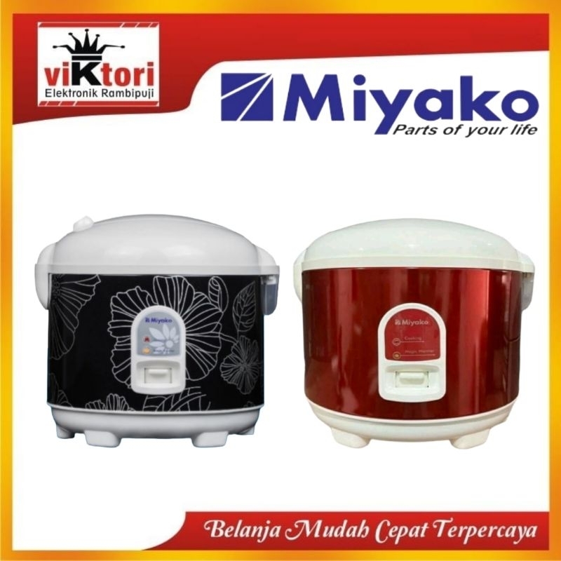 Jual MIYAKO MCM528TS/MAGIC COM 1,8 LITER / RICE COOKER 2IN1 / MAGIC ...