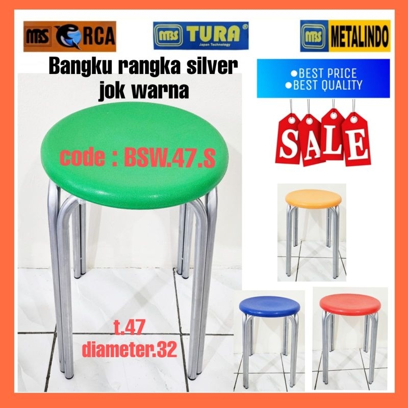 Jual Kursi Bakso Stainless MBS Steel Bangku Bakso Susun Bangku Bar ...