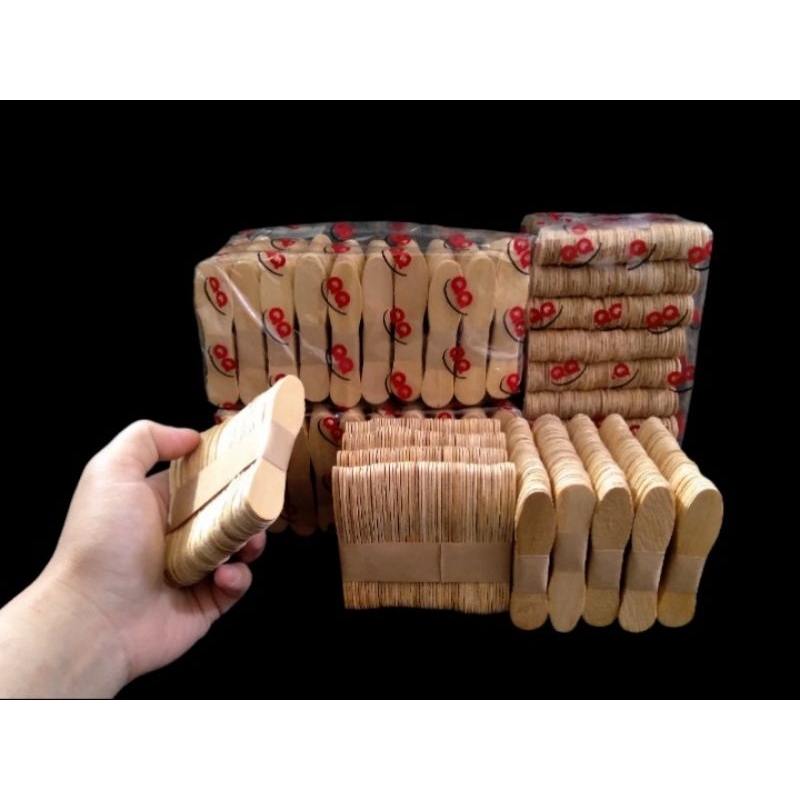 Jual Sendok Kayu stik ice cream isi 50Pcs | Shopee Indonesia