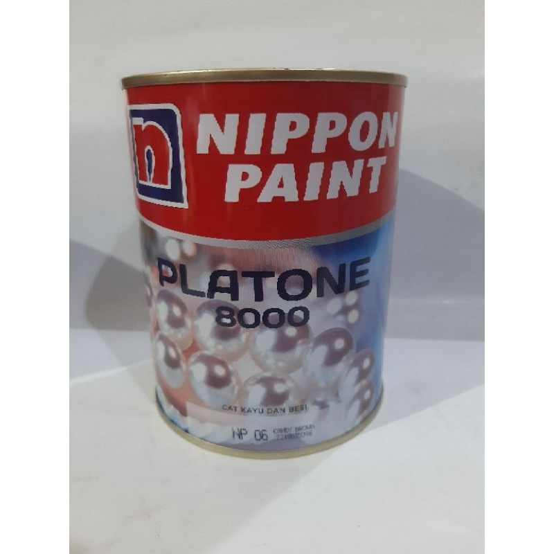 Jual NIPPON PAINT CAT MINYAK PLATONE 8000 0,85Ltr KAYU DAN BESI ...