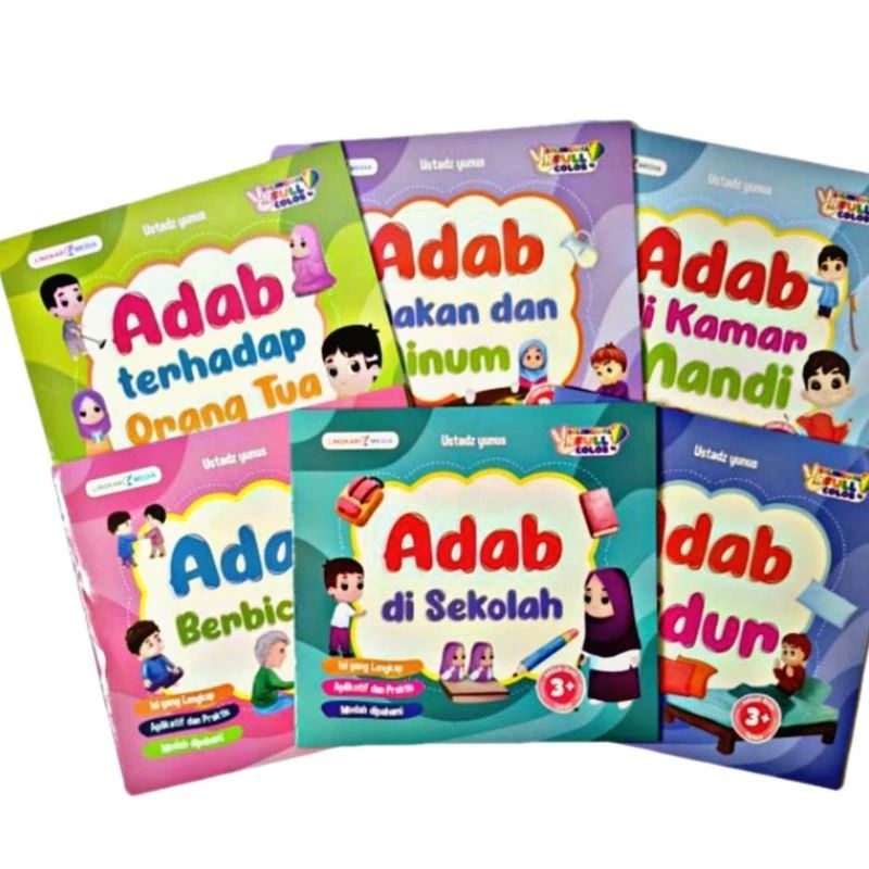 Jual Paket Isi 6 Buku Cerita Seri Adab | Shopee Indonesia