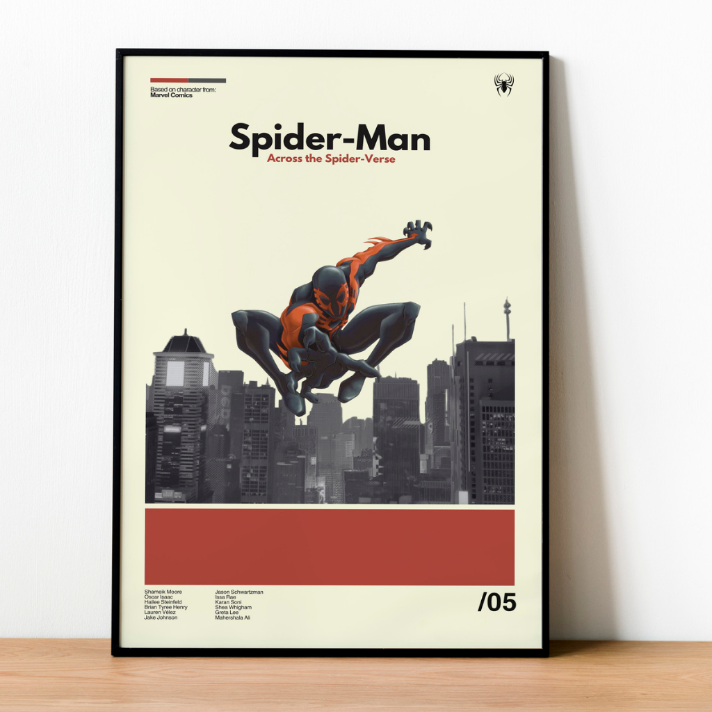 Jual Frame Block Poster - "Spider-Man : Accros The Spider-Verse ...