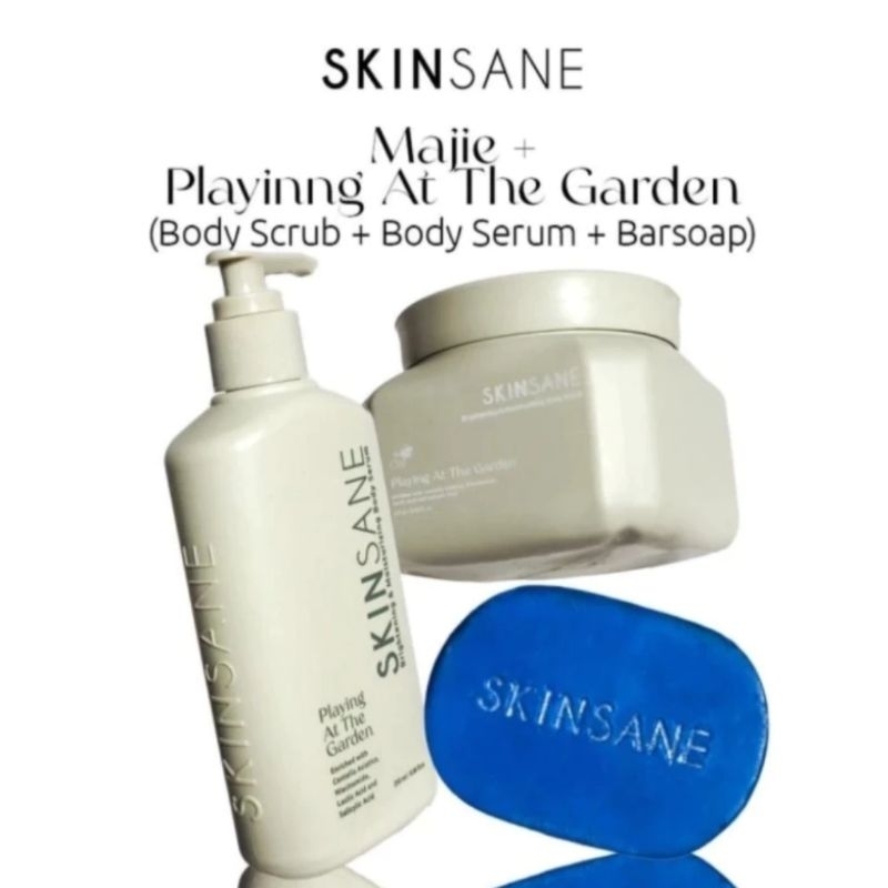 Jual SKINSANE BODY SOAP / BODY SCRUB / BODY SERUM | Shopee Indonesia