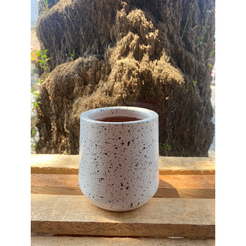 Jual pot motif teraso tanah liat | Shopee Indonesia