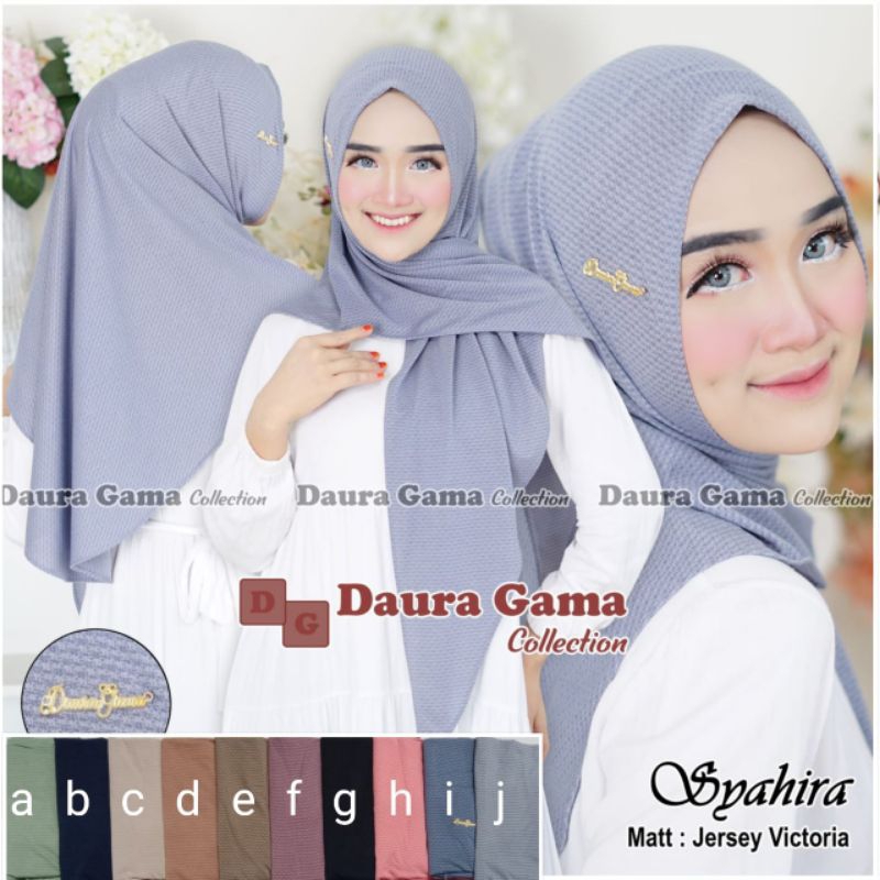Jual Jilbab Segitiga Instan Softped Naura/syahira by Dauragama | Shopee ...