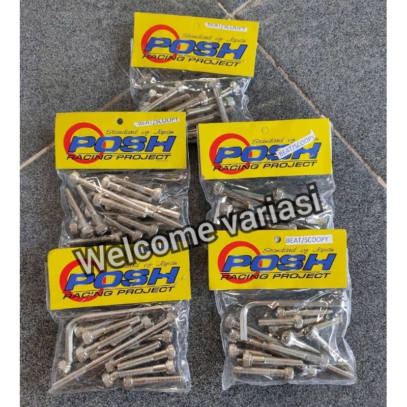 Jual Baut blok mesin Honda Beat beat fi - Scoopy | Shopee Indonesia