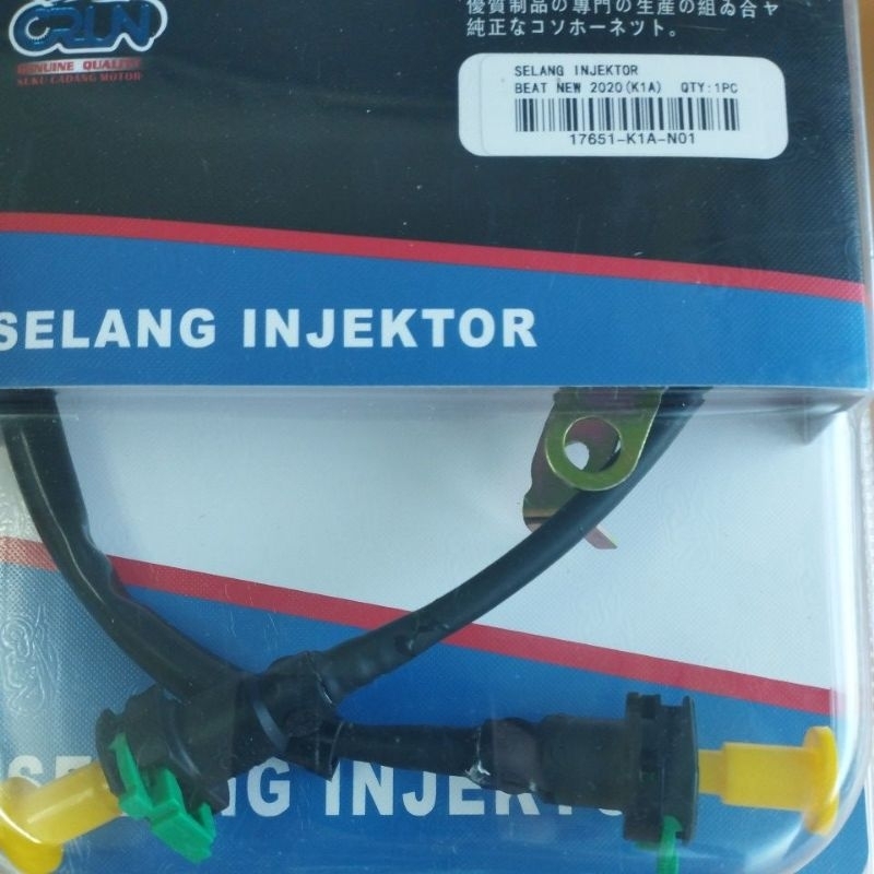 Jual Crun SELANG INJEKTOR BEAT NEW 2020 (K1A) /GENIO (K0J) /SELANG ...