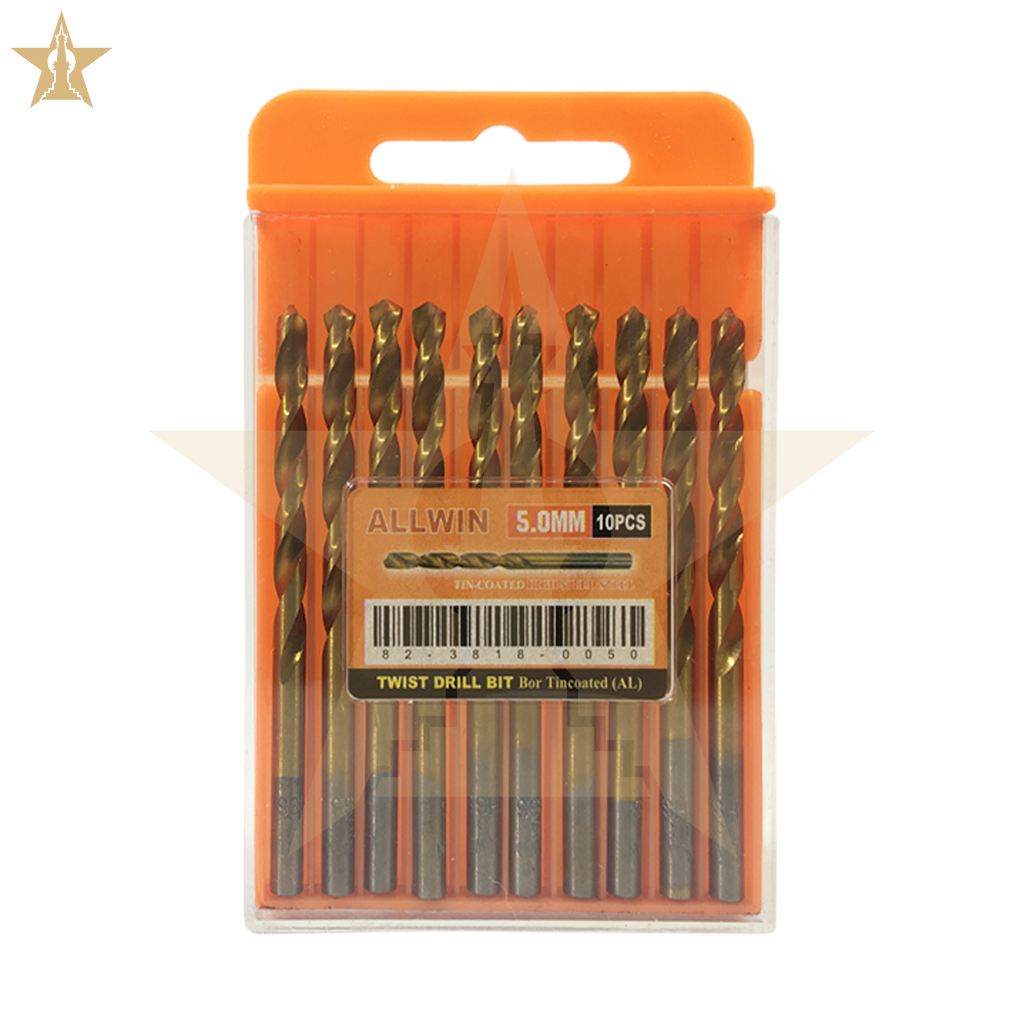 Jual Mata Bor Besi Allwin Kuning 5mm | Shopee Indonesia
