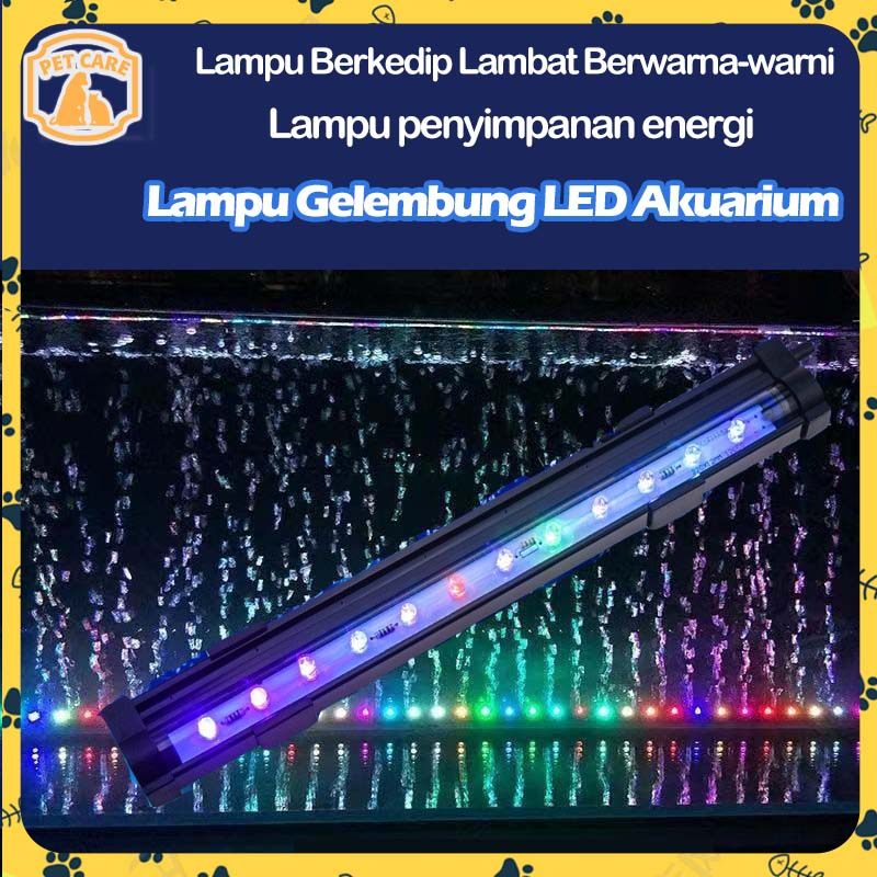 Jual LAMPU LED CELUP AQUARIUM AQUASCAPE AKUARIUM UKURAN 15-80CM 3 WARNA ...