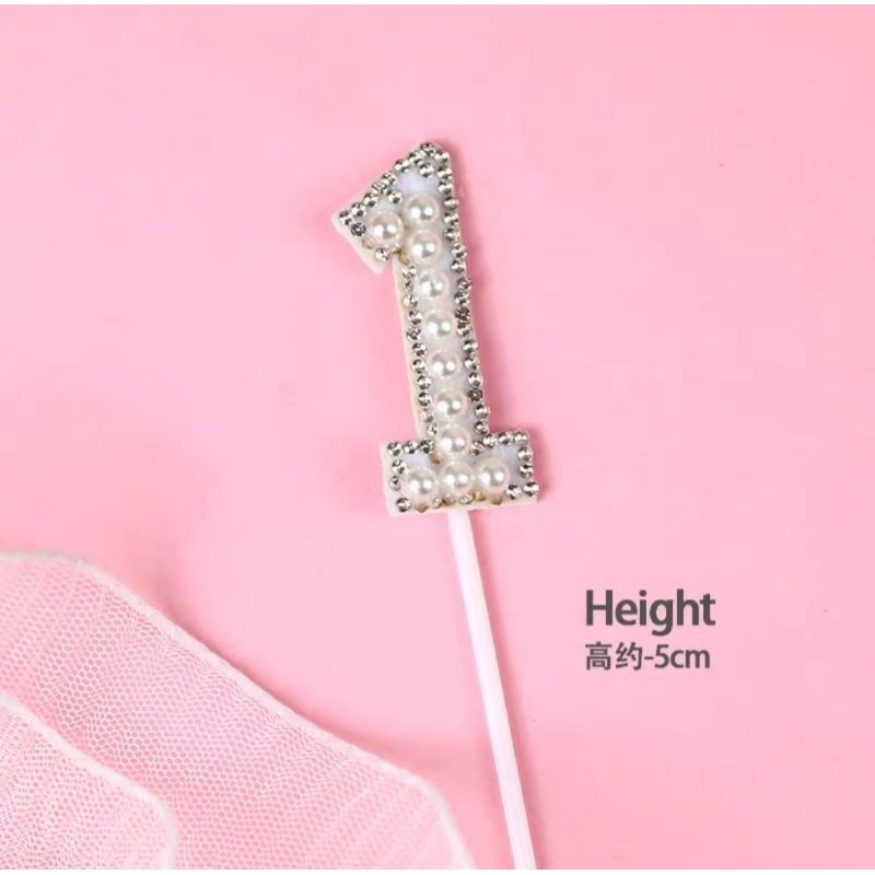 Jual Topper kue Angka Mutiara | Shopee Indonesia