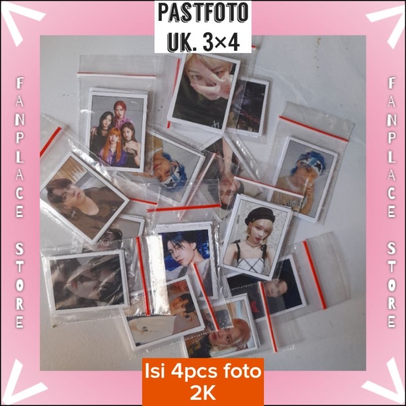 Jual (4pcs) Pastfoto Kpop BTS, NCT, EXO BLACKPINK, ENHYPEN, SKZ, TREASURE, TWICE, MAMAMO Fankit ...