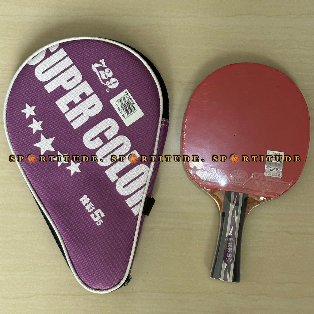 Jual Bet Pingpong Bat Pingpong 729 FRIENDSHIP Super Color 5star ORIGINAL | Shopee Indonesia