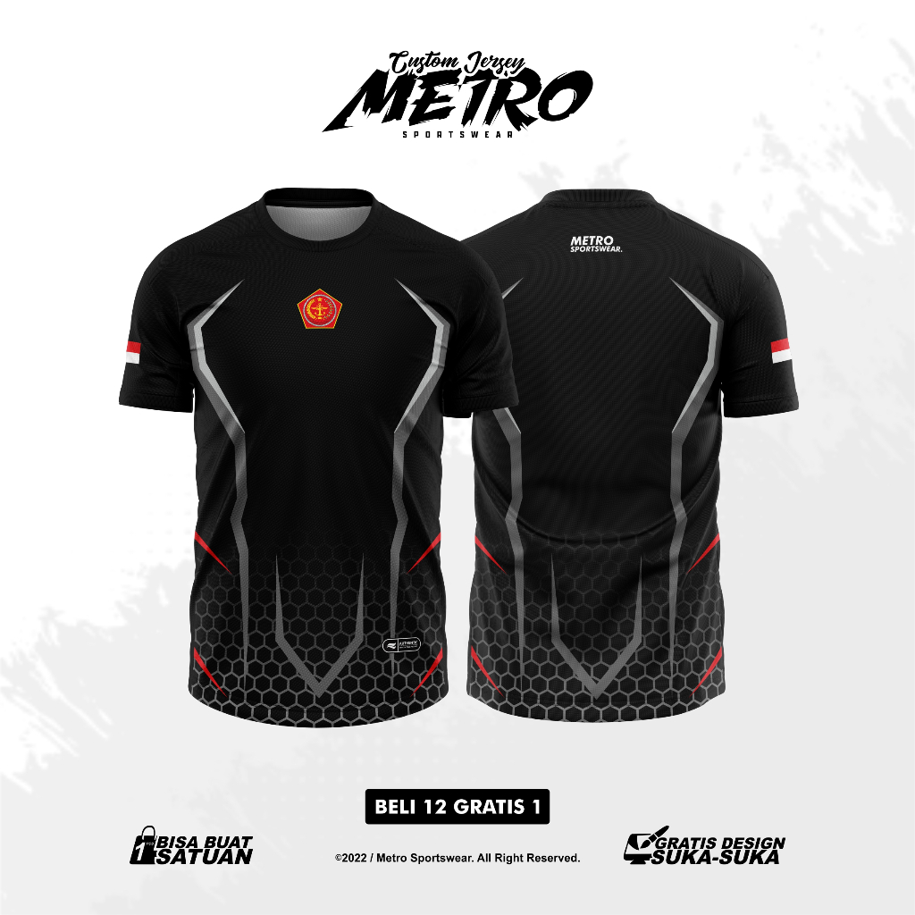 Jual Jersey TNI/POLRI Custom Satuan Design Full Printing | Shopee Indonesia