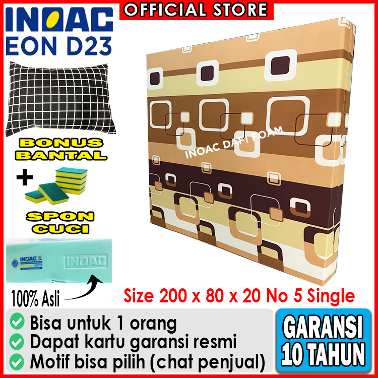 Jual Kasur busa Inoac 200x80x20 Single busa Inoac EON D23 original ...