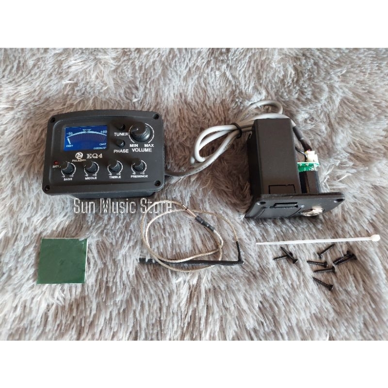 Jual Preamp Gitar Akustik Elektrik EQ4 Paladin - Preamp Original EQ 4 ...