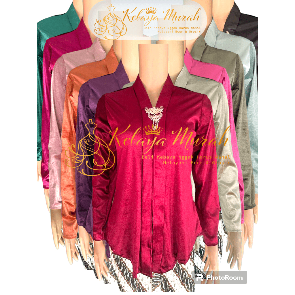 Jual KEBAYA KARTINI BLUDRU DEWASA WARNA TERLENGKAP | Shopee Indonesia