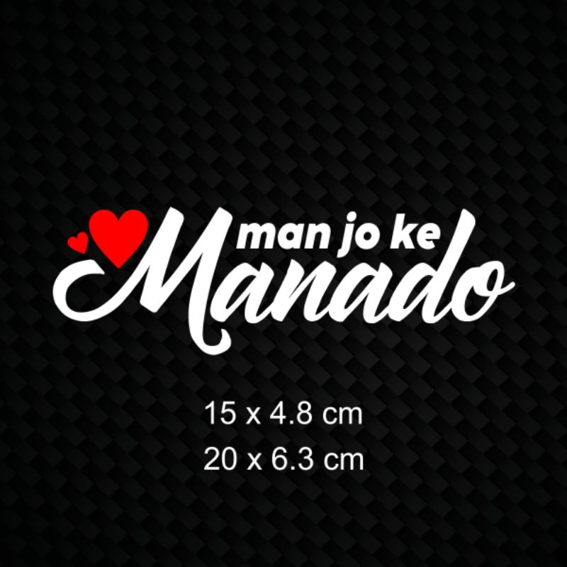 Jual STICKER CUTTING MANJO KE MANADO STIKER KACA MOBIL ANTI AIR ...