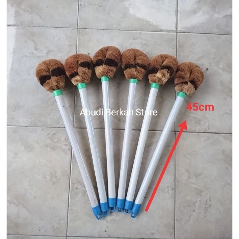 Jual Sikat Wc /bisa untuk sikat badan sikat sabut kelapa gagang pajang ...
