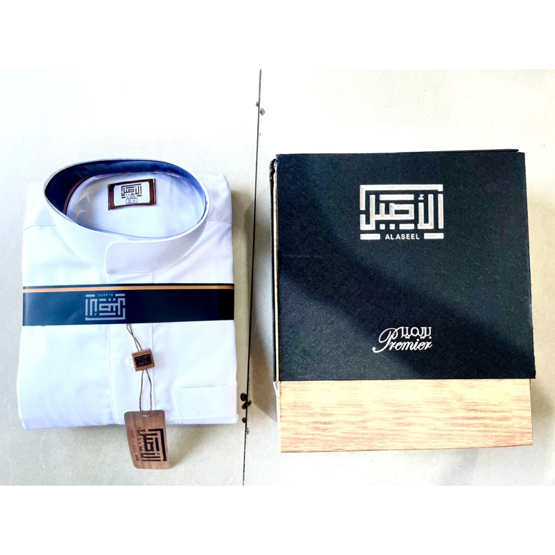 Jual Busana Muslim Jubah Gamis AL ASEEL - PREMIER Non Manset Laki Pria ...