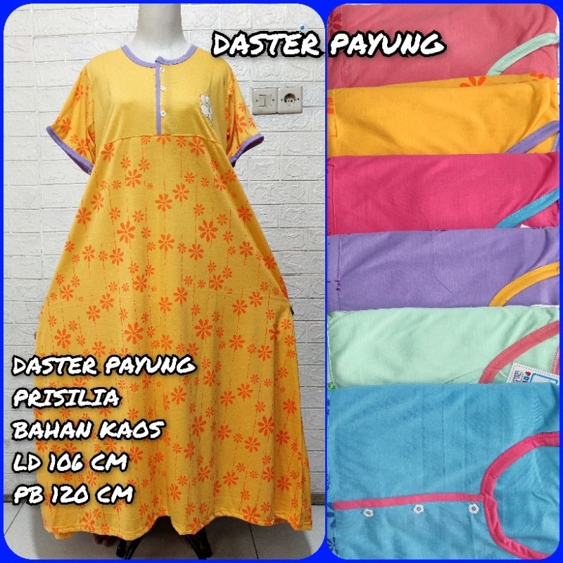 Jual Daster Kaos Jumbo Daster Klok Payung Panjang Ibu Hamil | Shopee ...