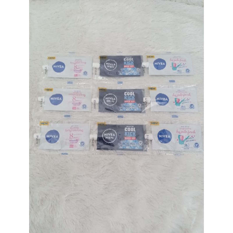 Jual NIVEA Deo Lotion Deodorant Sachet - Men Ice Cool | Hijab Fresh ...